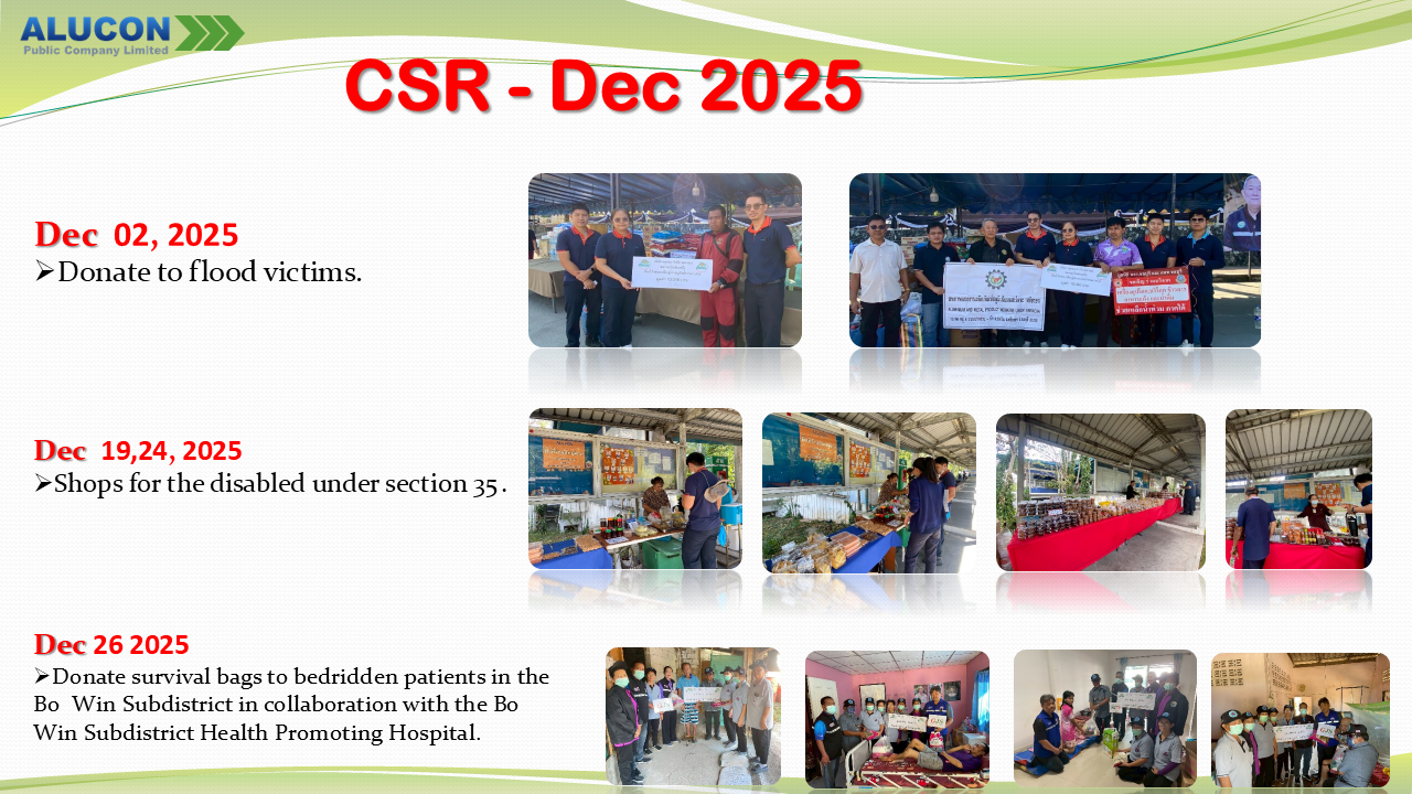 CSR Activity Calendar