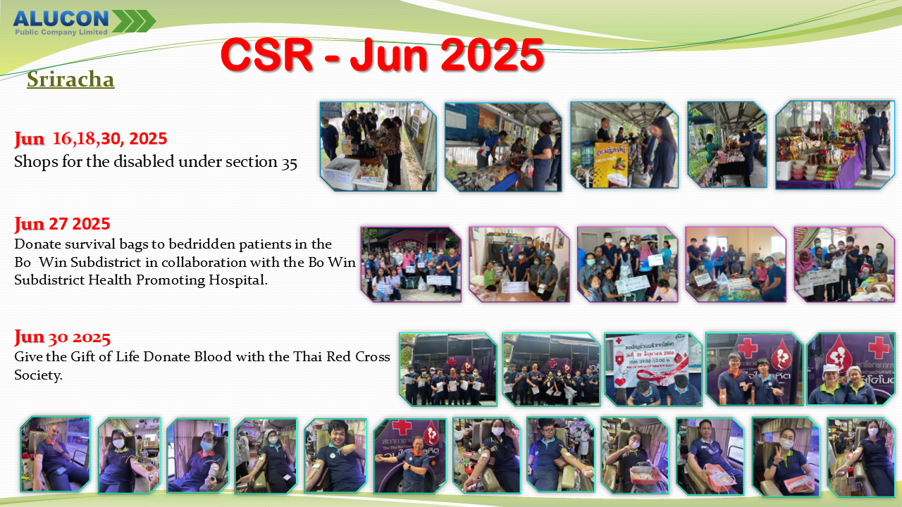 CSR Activity Calendar
